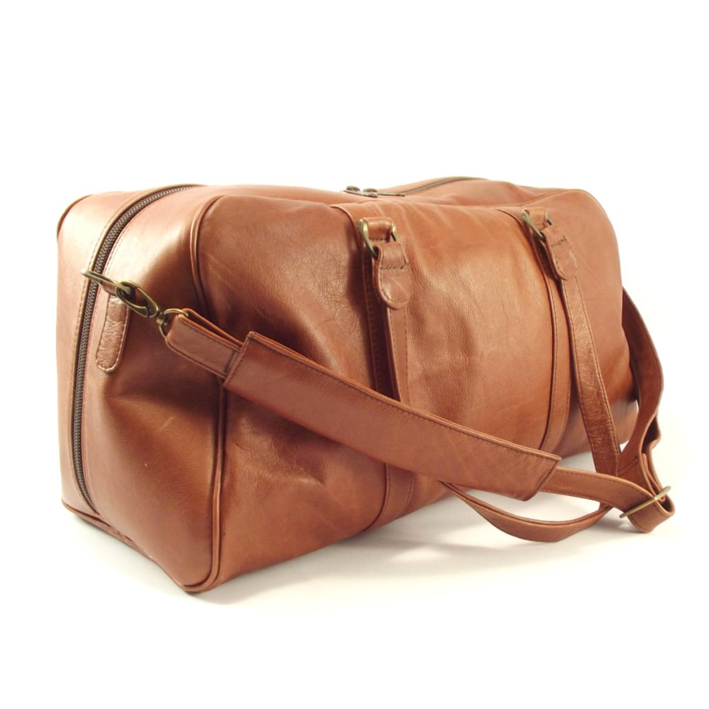 Tan Genuine Leather Luggage Bags Suppliers Manufacturers